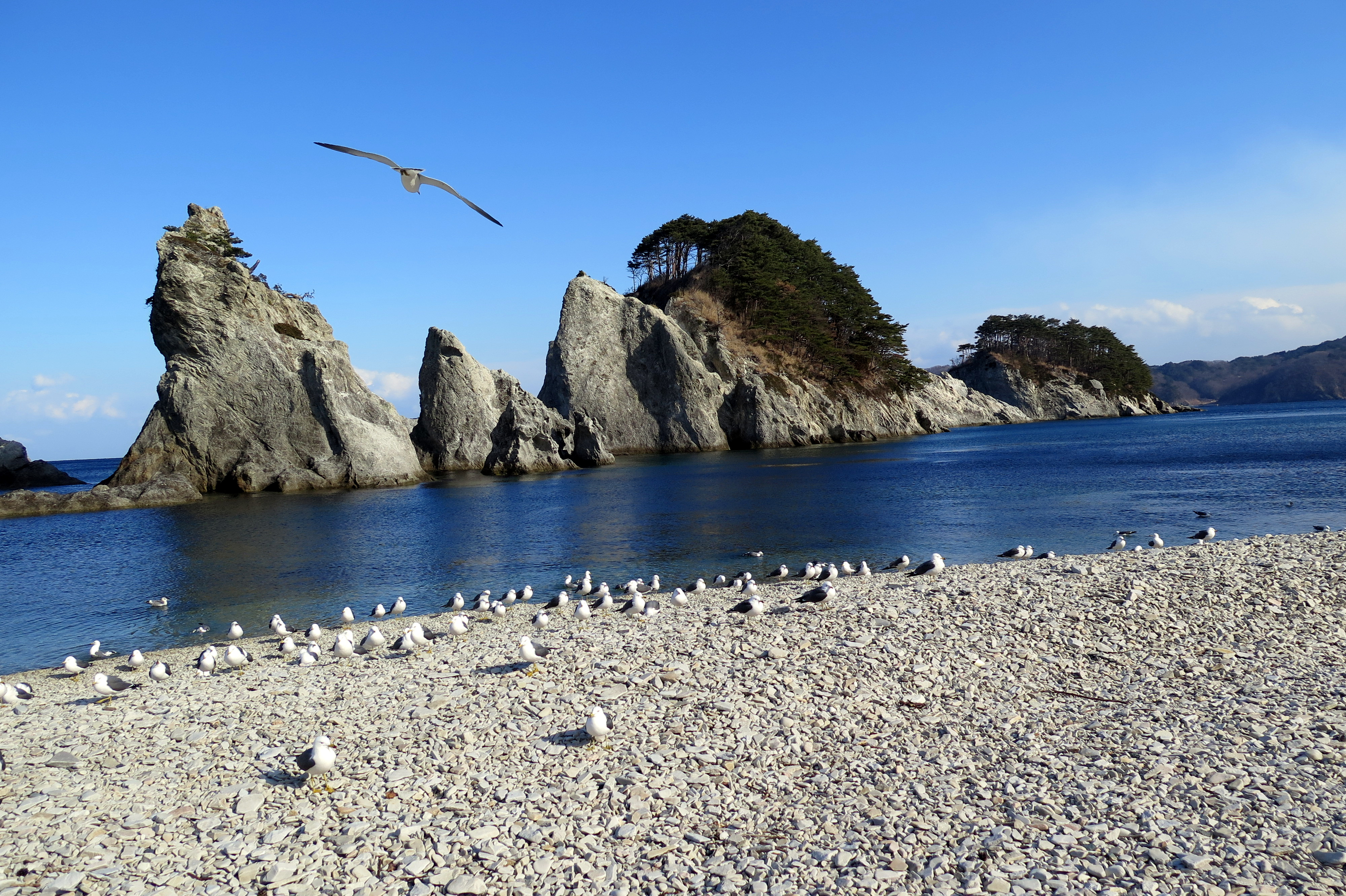 Jodogahama Beach. Beth Reiber - TravelReiber